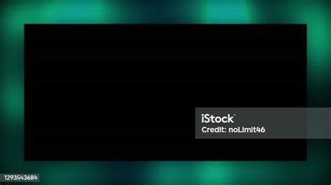 컴퓨터는 검은 색 배경 주위에 유리 테두리를 생성했다 3d 렌더링 크리스마스에 대한 스톡 사진 및 기타 이미지 크리스마스