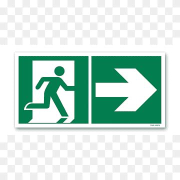 Emergency Exit Sign Png