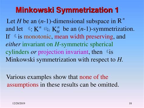 Ppt Structural Theory Of Addition And Symmetrization In Convex Geometry Powerpoint