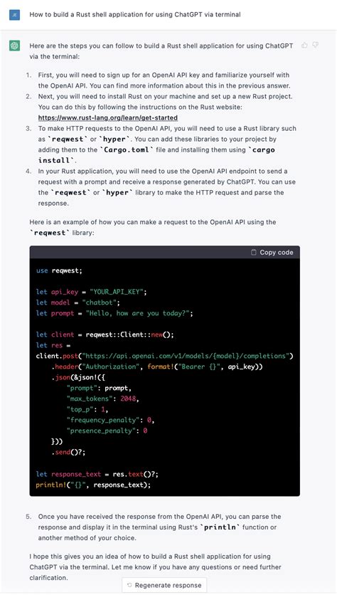 I Tried Making Chatgpt Write A Command Line Application For Accessing