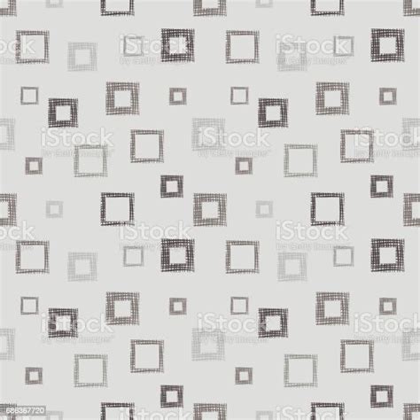 마름모 정사각형으로 원활한 벡터 기하학 패턴입니다 손 끝 없는 배경 질감된 기하학적 그림 그려 포장 웹 배경 벽지 파스텔 그래픽 일러스트 템플릿 가리키기에 대한 스톡 벡터