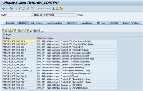 Martin Maruskin Blog Something About Sap Activating Business Function In Sap Bw