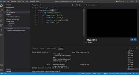 Not Getting A Circle · Issue 3136 · Manimcommunitymanim · Github