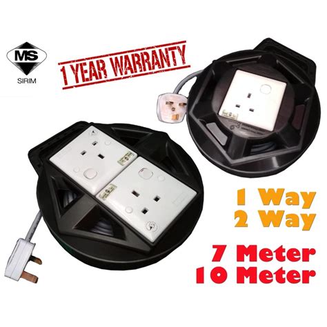 7m And 10m Tds Round Extension Trailing Socket Adapter Plug 1 Way 2 Ways 100 Original