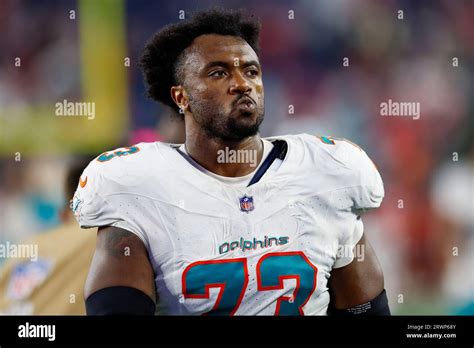 Miami Dolphins Guard Austin Jackson 73 Reacts After Defeating The New