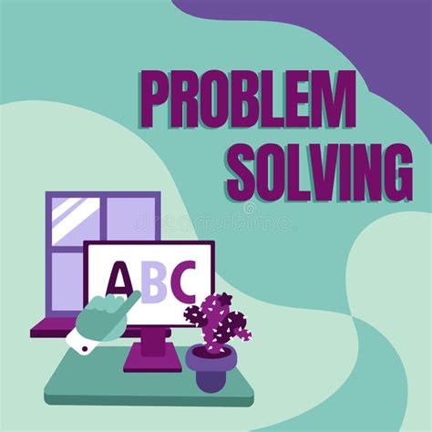 Text Caption Presenting Problem Solving Internet Concept To Find An Answer Or Means Of