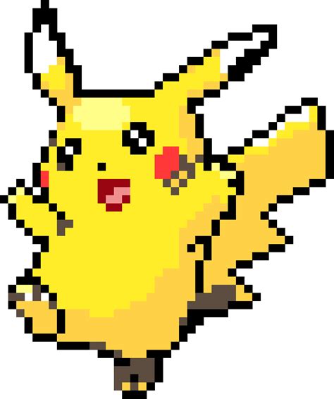Pikachu Grid Paint