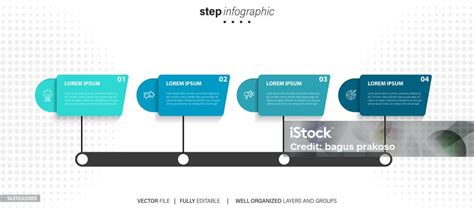 Vector Illustration Of The Infographic Elements Timelines Stock