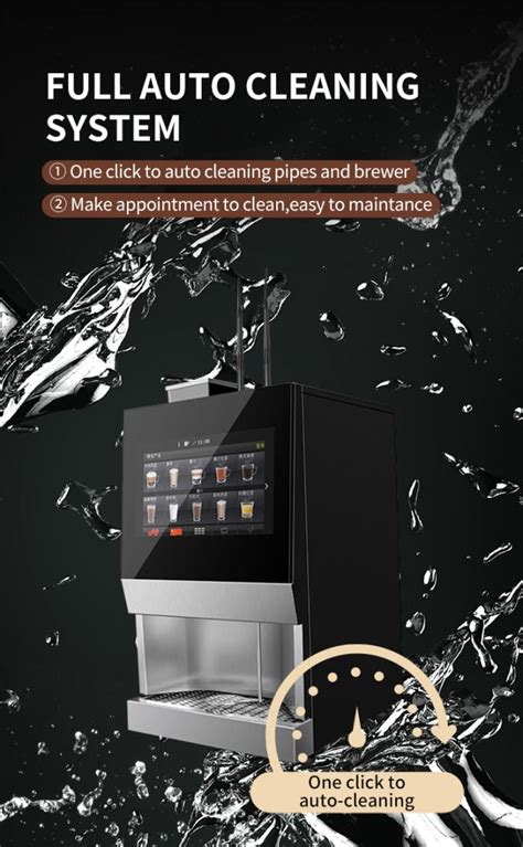 Ce Mdb Protocol Fresh Milk Coffee Vending Machine H700mm