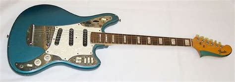 Fender Marauder Guitar In Blue And Yellow