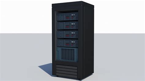 Free Server Model TurboSquid