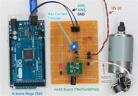 Using H450 Toshiba Tb67h450 Motor Driver Boards With Arduino Element14 Community