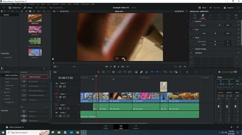 davinci 4 adding audio and audio levels youtube