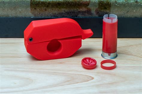 Red 12ga Shotgun Shotshell Shell Trimmer Decapping Crimp Cutter Tool