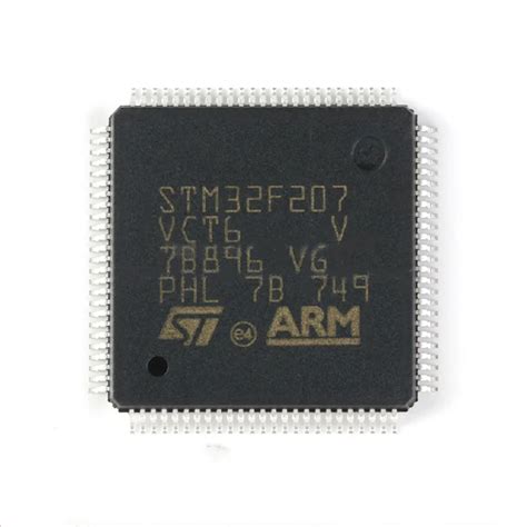 新型stm32f207 Smt 32位微控制器lqfp 100 Stm32f207vct6 Buy Stm32f207vct6