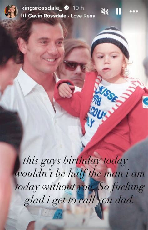Gwen Stefanis Teen Son Kingston Gives Insight Into Relationship With