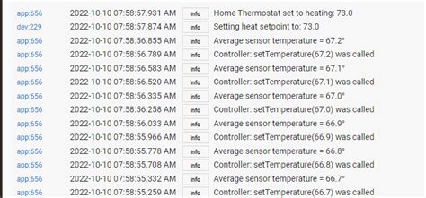 Thermostat Controller App Set Up Apps Hubitat