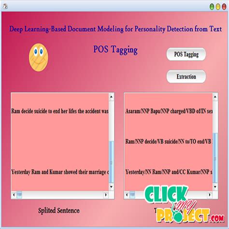 Deep Learning Based Document Modeling For Personality Detection From Text Clickmyproject