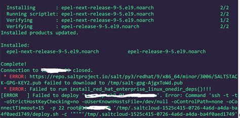 Bug Request Timeouts When Using Salt 3005x And 3004x On Rhel8 And Rhel9 · Issue 64098