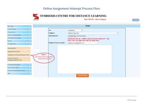Pdf Online Assignment Process Flow Dokumentips