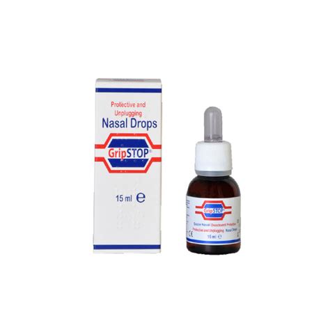 ЛЕКАРСТВА И ЗДРАВЕ Запушен нос Капки за нос ГРИП СТОП капки за нос 15ml Вашият онлайн