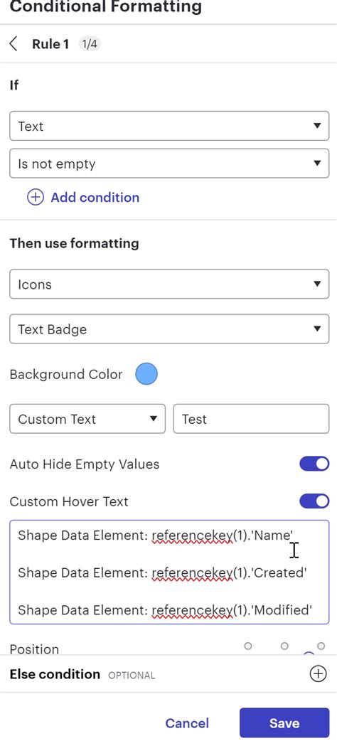Custom Hover Text With Multiple Shape Data Elements Community