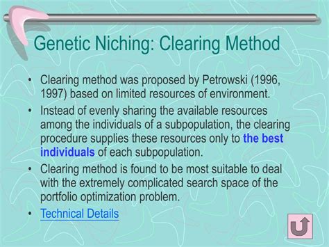 Ppt Niching Genetic Algorithms Powerpoint Presentation Free Download