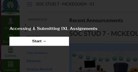 Accessing And Submitting Ixl Assignments