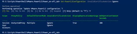 PowerCLI The SSL Connection Could Not Be Established See Inner
