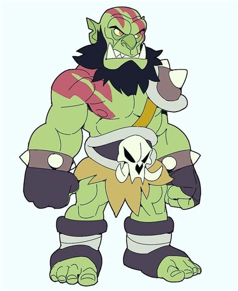 Model Drawing For Xull After We Updated His Design I Love Drawing Up Model Sheets For Our