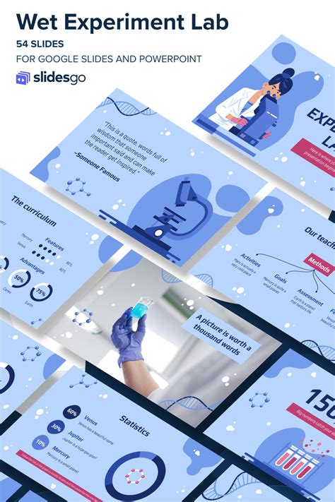 Wet Experiment Lab Google Slides PowerPoint