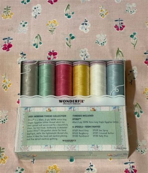 Haberdashery Judy Newman Thread Collection Tamborine To Tilba