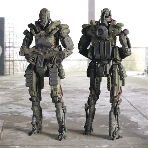 Robot Unreal Unity Model Turbosquid 1881245