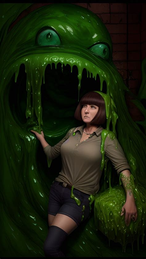 No One Expects The Green Slime Blob By Theslimer On Deviantart