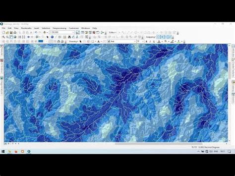 How To Calculate Drainage Density Using ArcGIS YouTube