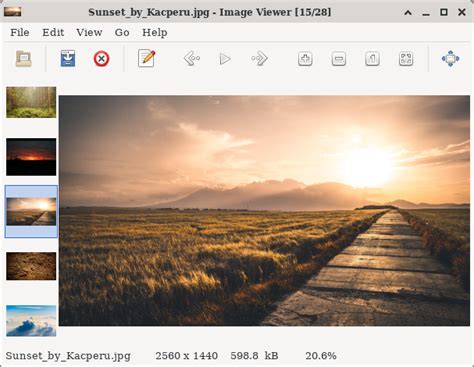 Apps Ristretto Getting Started Xfce Docs