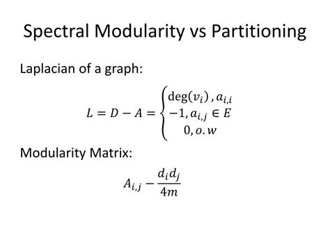 Ppt Clustering And Modularity Powerpoint Presentation Free Download