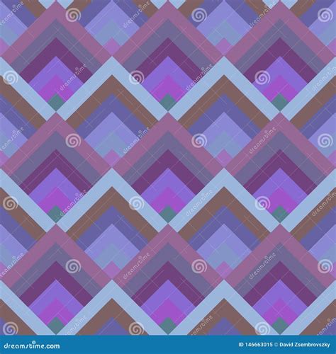 Colorful Geometric Diagonal Square Tile Mosaic Pattern Background Stock Vector Illustration Of