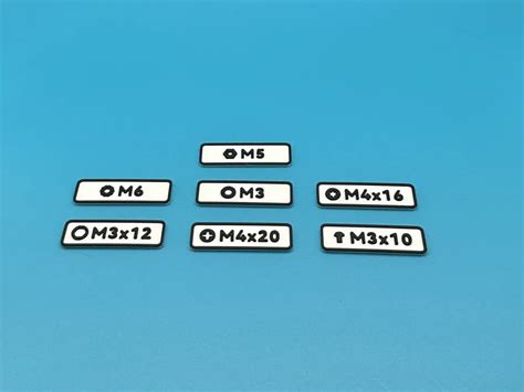 Parametric Gridfinity Bin Label Generator By Grummelbart Makerworld Download Free 3d Models