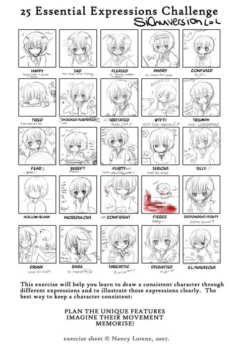 25 Expression Meme Sichu Ver By Sikurri On Deviantart