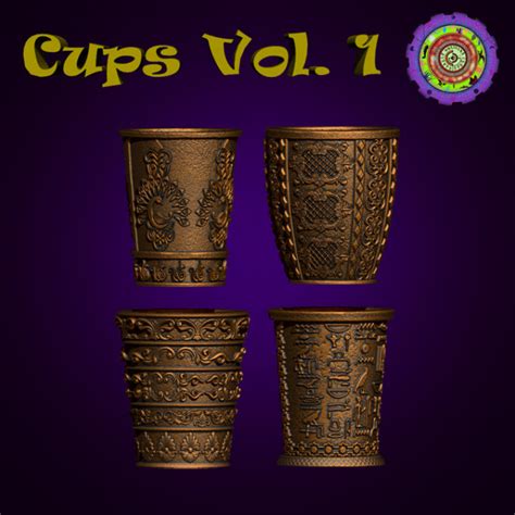 D Printable Cups Vol By C Dwellers