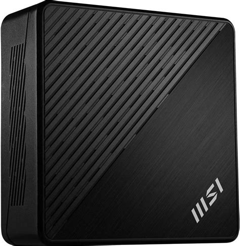 MSI Desktop Computer Cubi N ADL US Intel N GB DDR GB SSD Windows Pro Bit