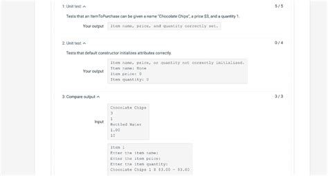 Solved What Is Wrong With Unit Test Class Chegg