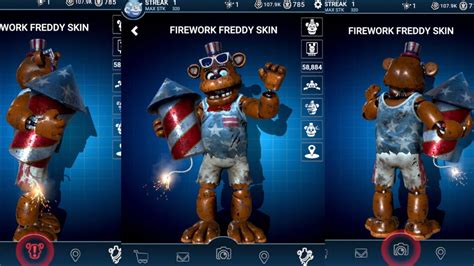Fnaf Ar New Firework Freddy Skin Workshop Animation And 360 Spin