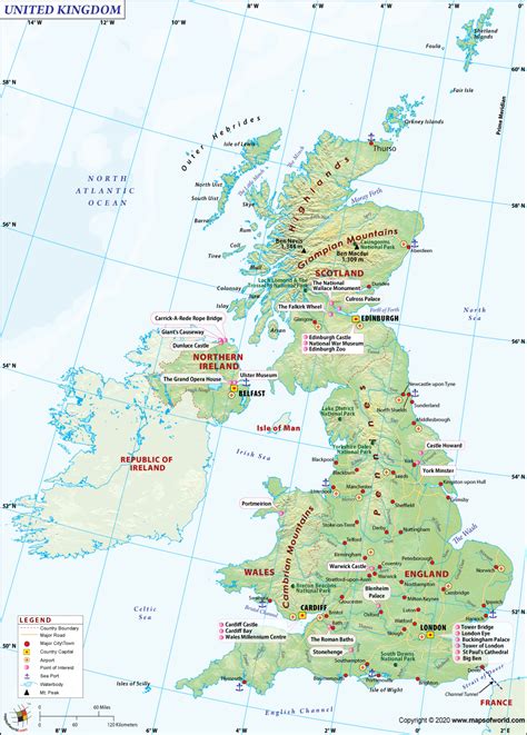 United Kingdom Scotland Wales England Scotland Map Scotland Tours
