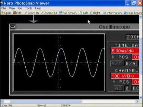 OSCILOSCOPIO VPP FRECUENCIA YouTube