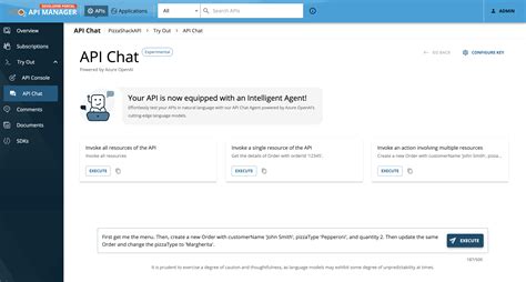 Test APIs With API Chat WSO2 API Manager Documentation