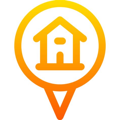 Address Basic Gradient Lineal Color Icon