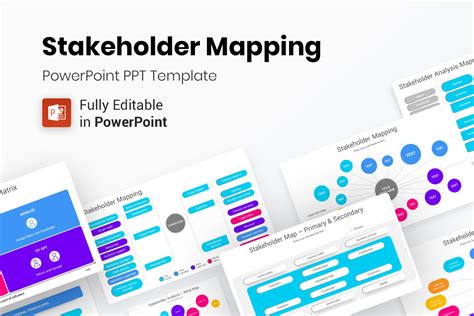 Stakeholder Mapping PowerPoint Template Nulivo Market