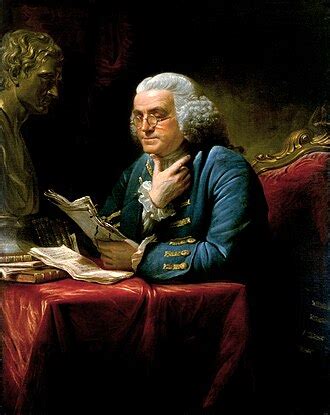 Portrait Of Benjamin Franklin Wikipedia